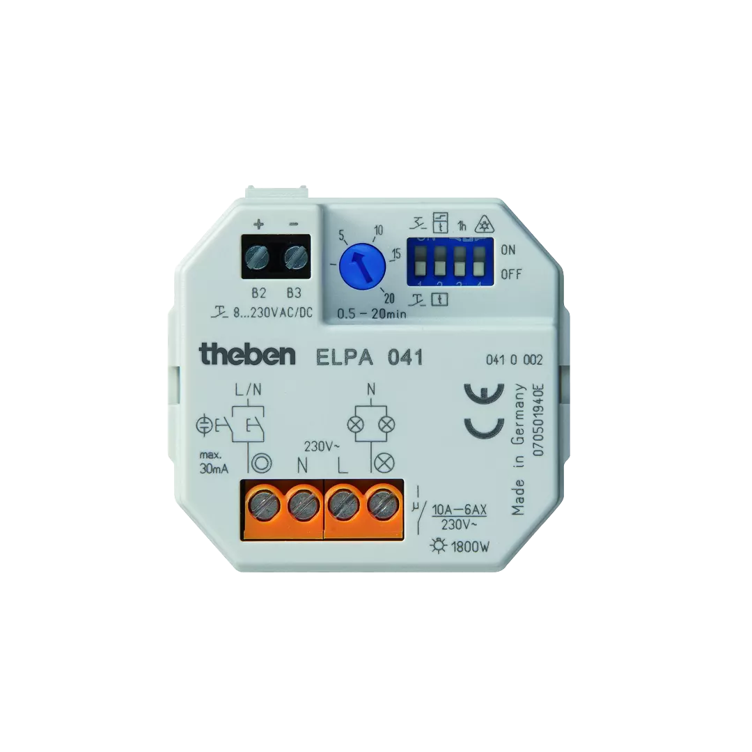 Flush-mounted staircase time switch, electronic ELPA 041 The ben 0410002 ราคาถูก สอบถามแอดมิน ...