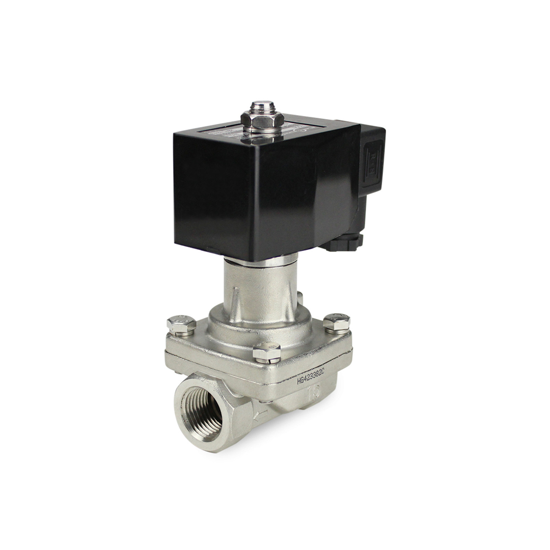 SECA SOLENOID VALVE 220 VDC Model 2WS For Steam (สแตนเลส) ขนาด 1.1/4 น ...