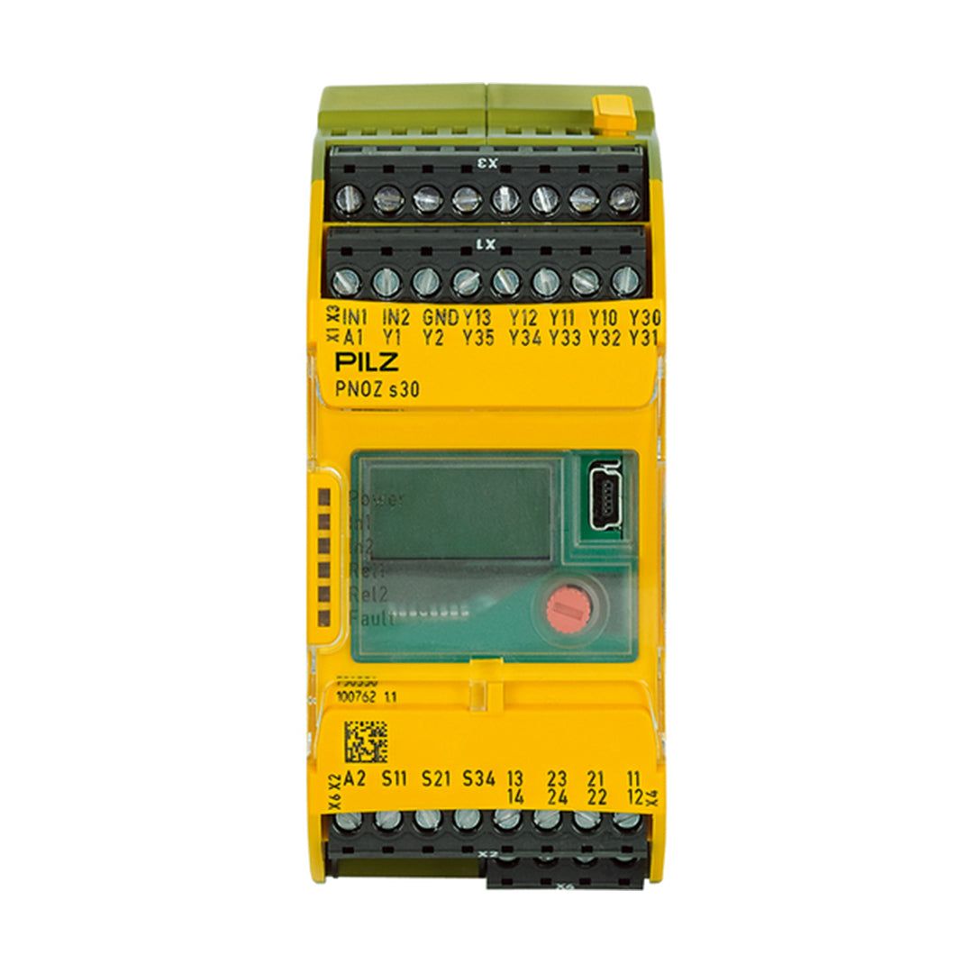 Safety Relays PILZ เซฟตี้ รีเลย์ PNOZ s30 24-240VACDC 2 n/o 2 n/c code ...