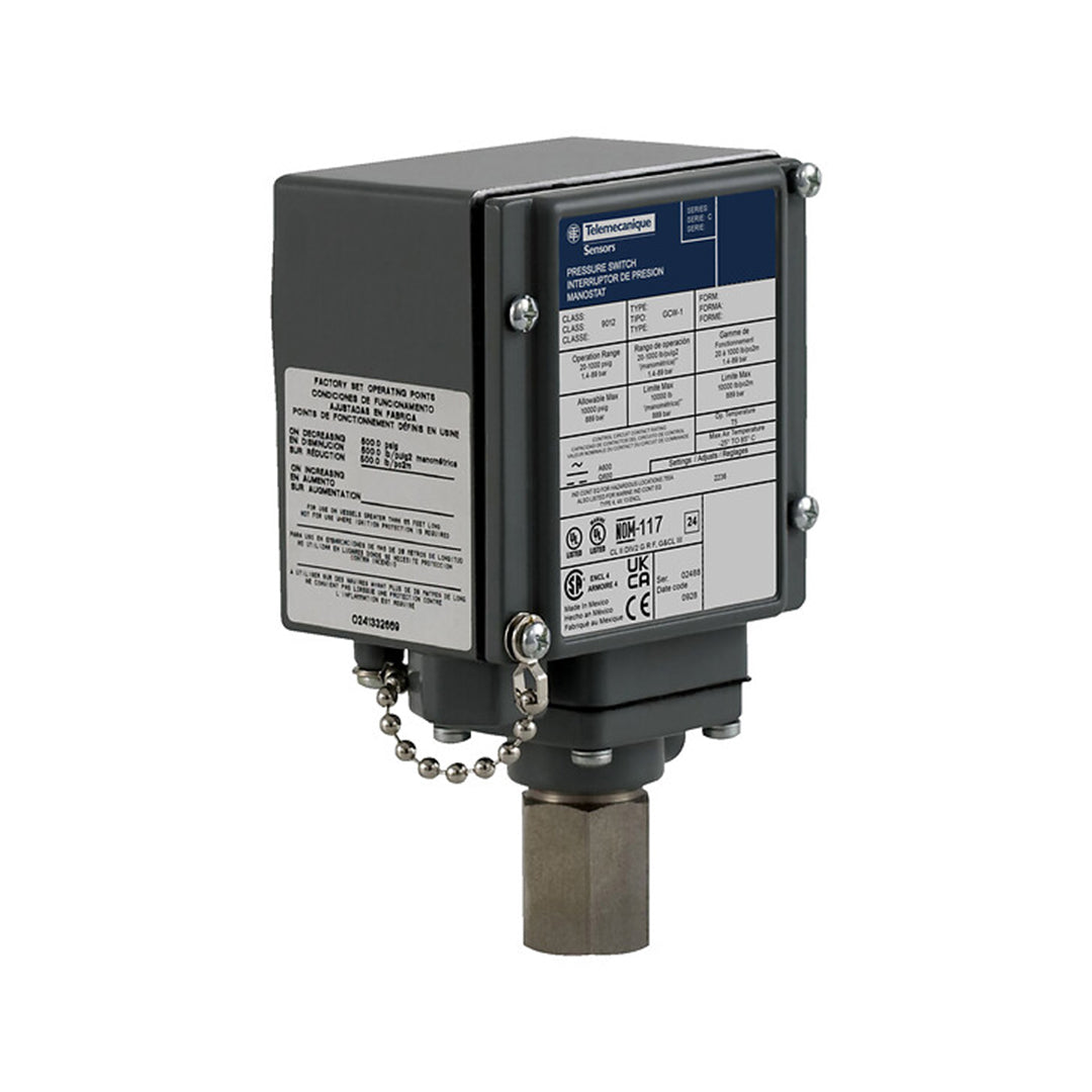 Pressure Sensor & Pressure Switch เซ็นเซอร์วัดความดัน Telemecanique ...