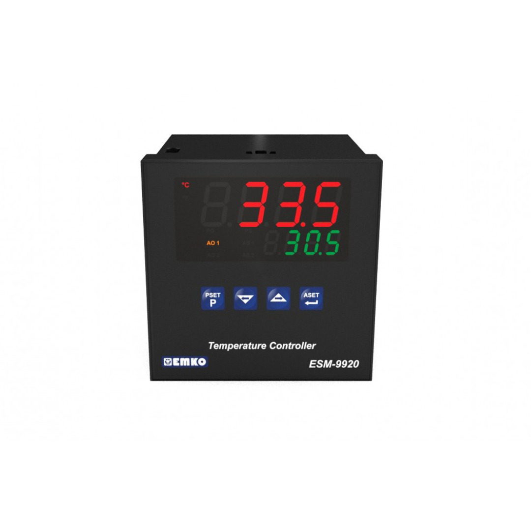 Emko PID Temperature Controller with Universal Input (TC, RTD) ESM-9920 ...