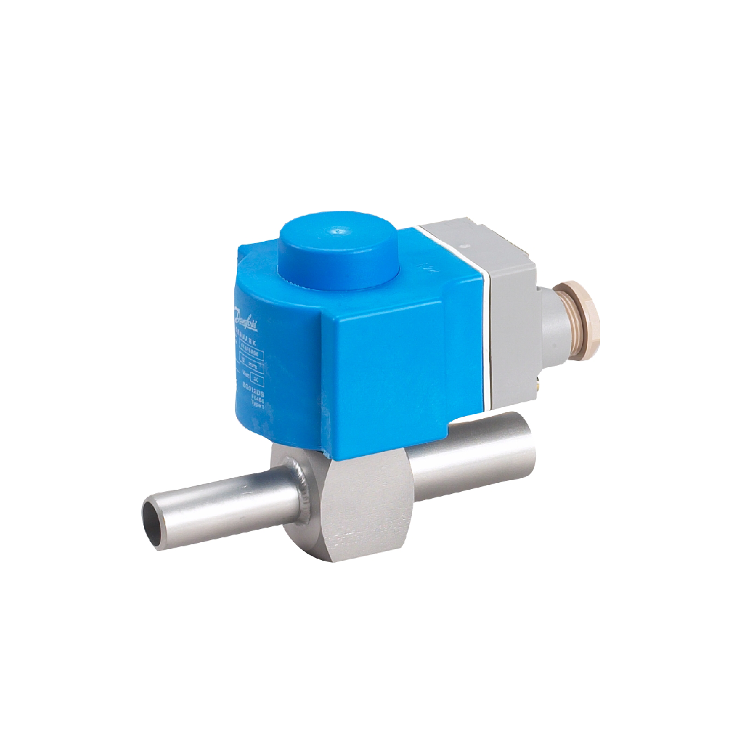 Danfoss AKVA Electric expansion valve, AKVA 10-4, Stainless steel ...