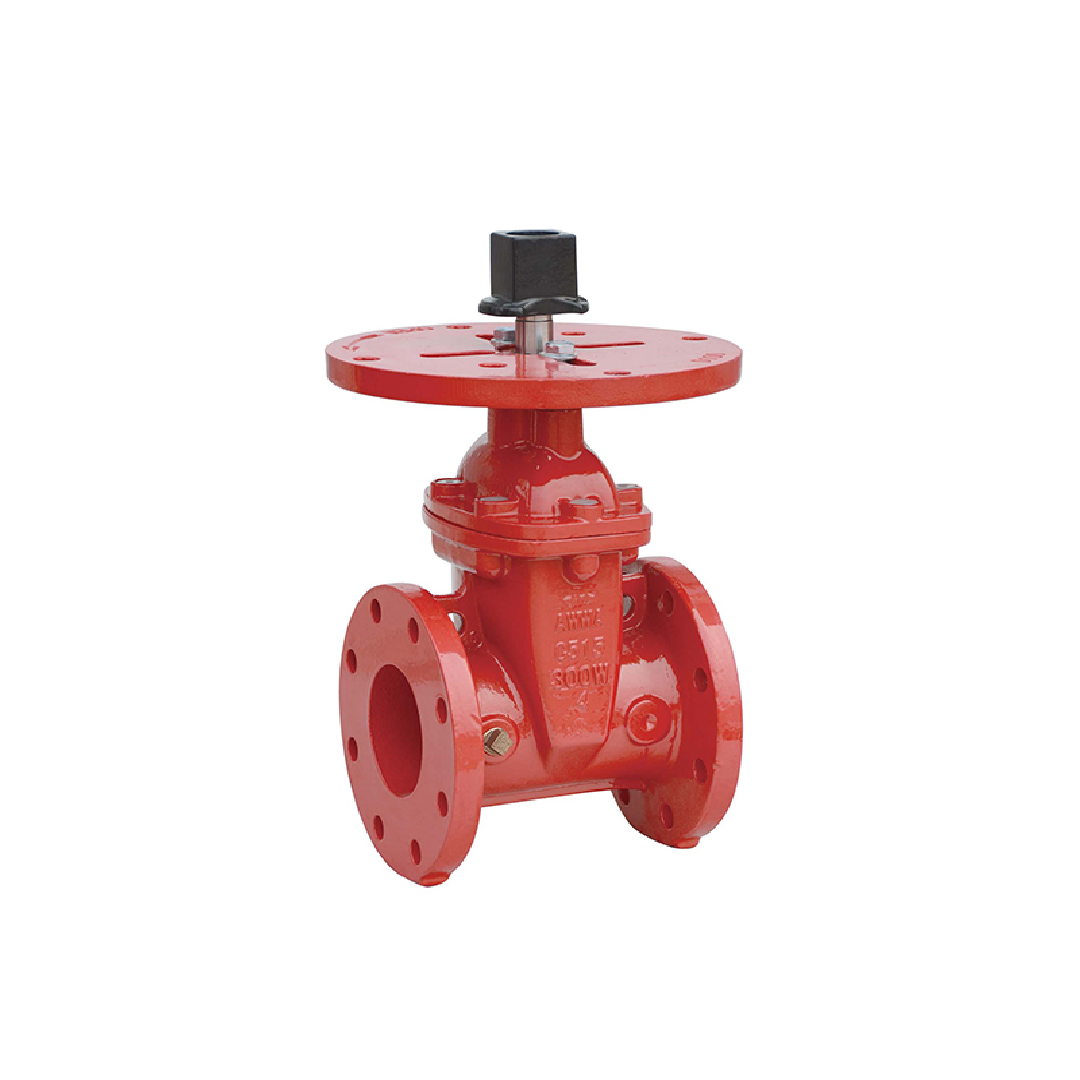 Mech Flanged Resilient NRS Gate Valve,with post flange Model Z45XC-2 8 ...