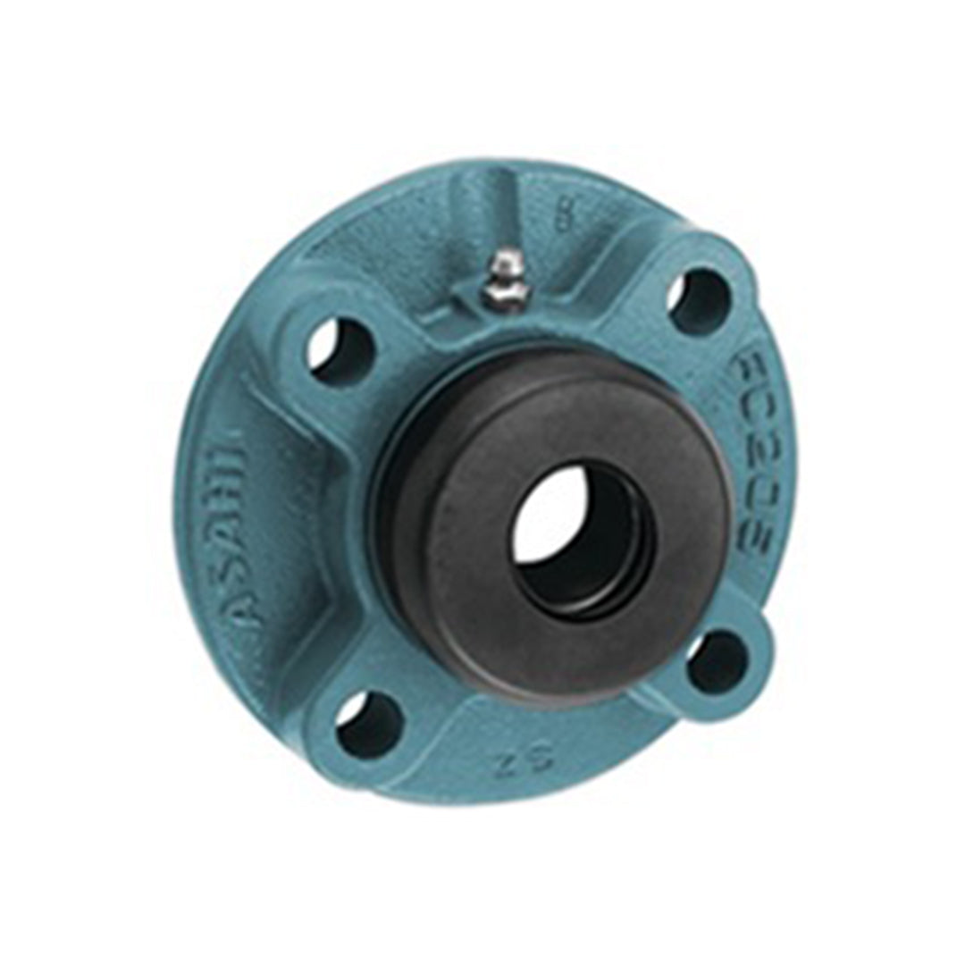 ตลับลูกปืน Bearing ASAHI flange cartridge units with pressed steel ...