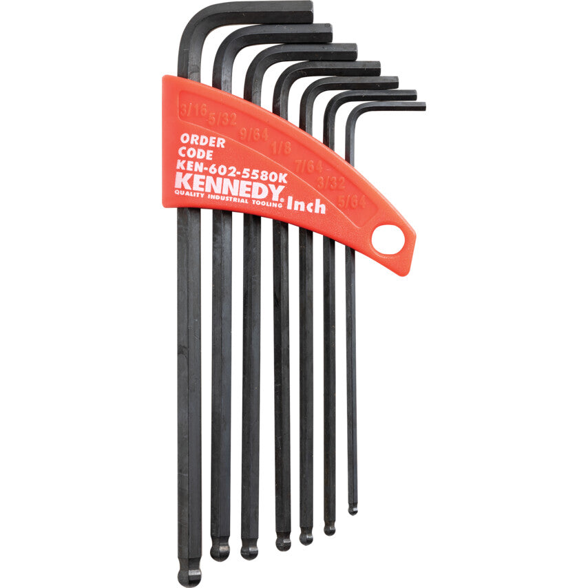 IMPERIAL L-WRENCH BALL DRIVER SET(7-PCE) รหัส KEN6025580K – North Power