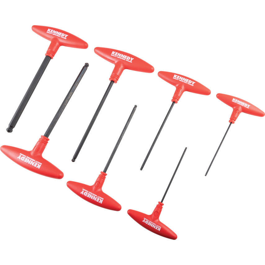 METRIC-T-HANDLE-BALL-DRIVER-SET(7-PCE) รหัส KEN6027770K – North Power